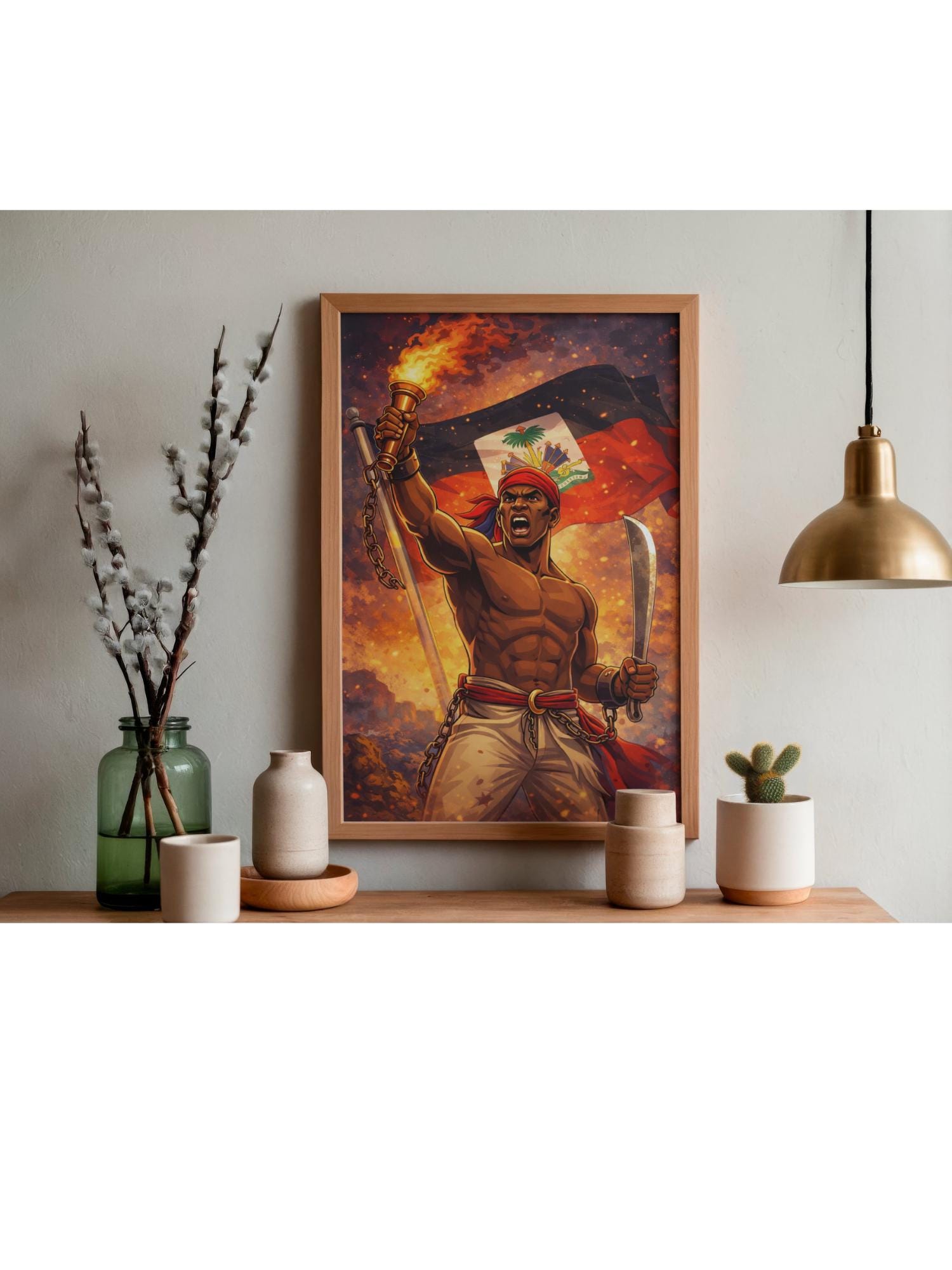 Haitian Freedom Fighter Art | Neg Maron, Haiti Revolution (digital ...