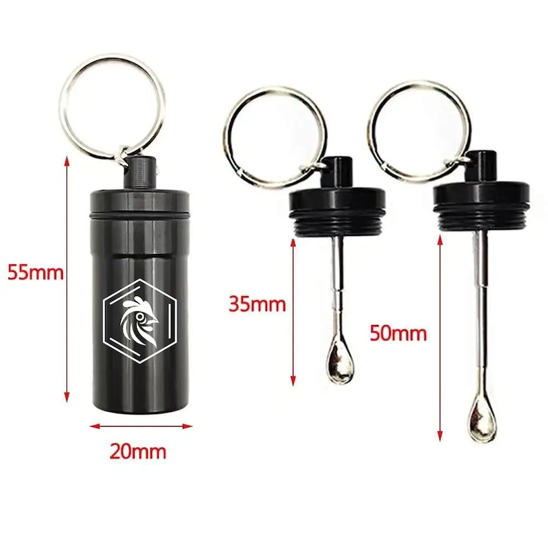 Metal Airtight Storage Container With Telescopic Spoon – Water & Smell ...