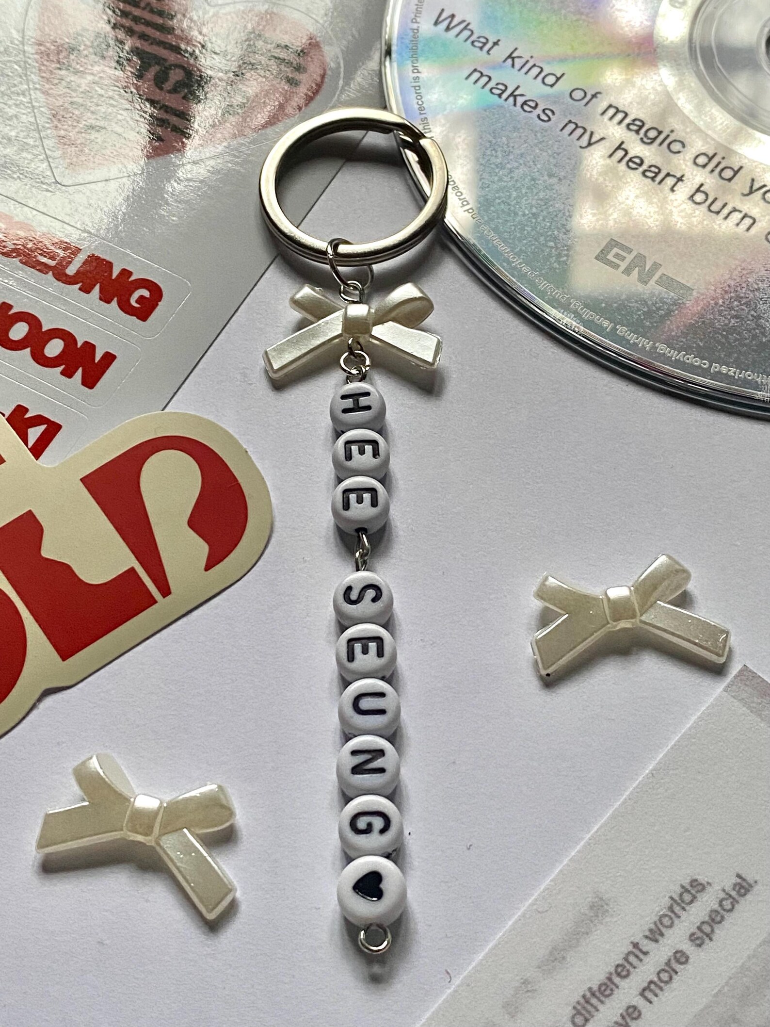 ENHYPEN Member Custom Keychains - Etsy
