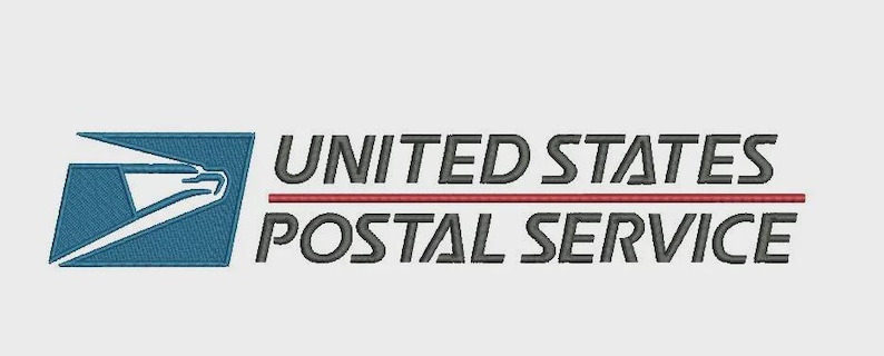USPS Uniform Patch Embroidery File – Digital Stitch Design for Machine ...