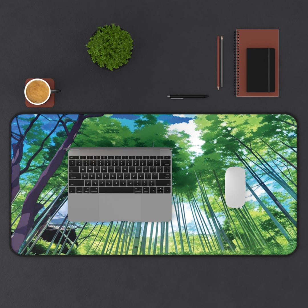 Nature-inspired Desk Mat | Eco-friendly Work Space Decor, Office ...