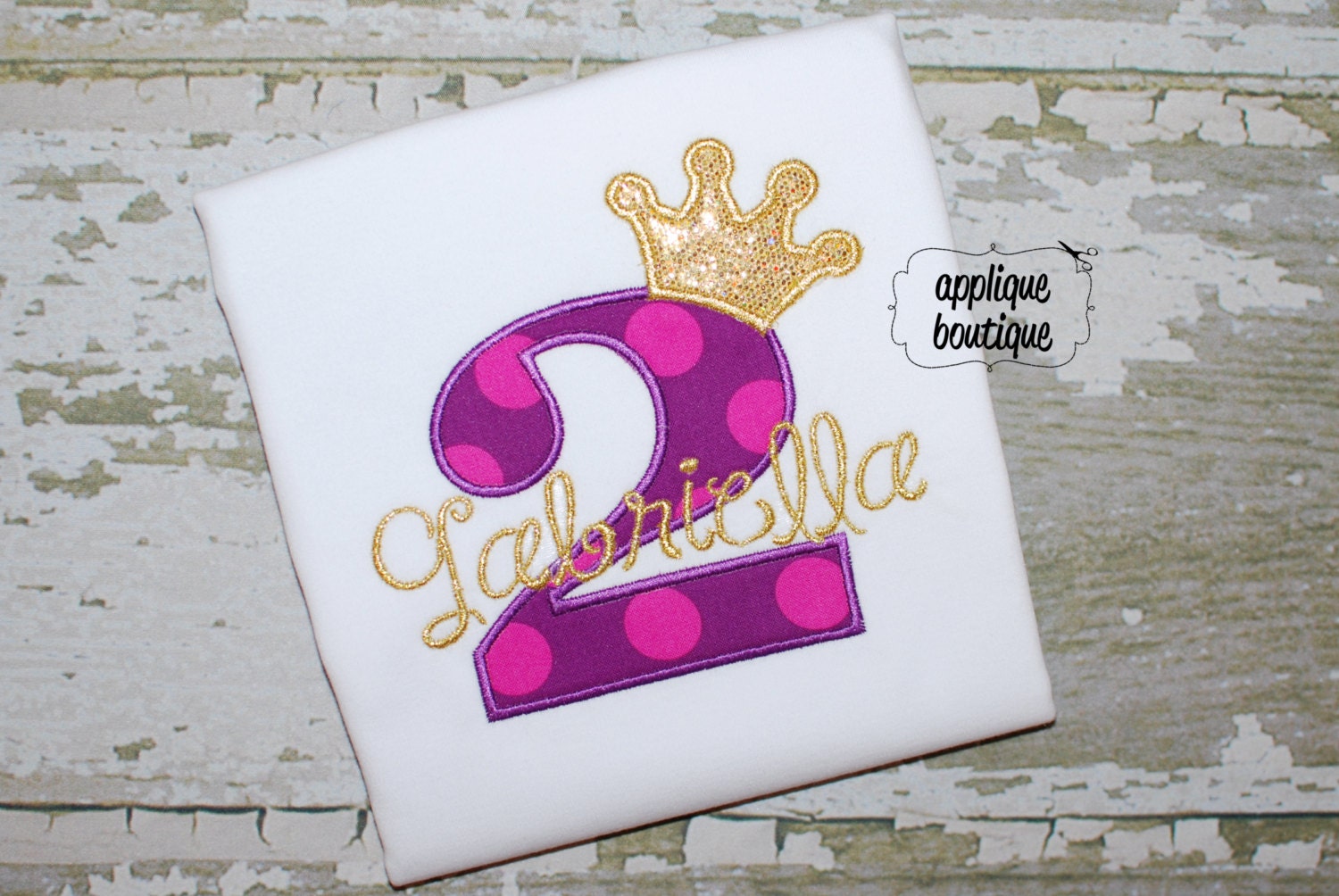 Pink Number 2 With Crown