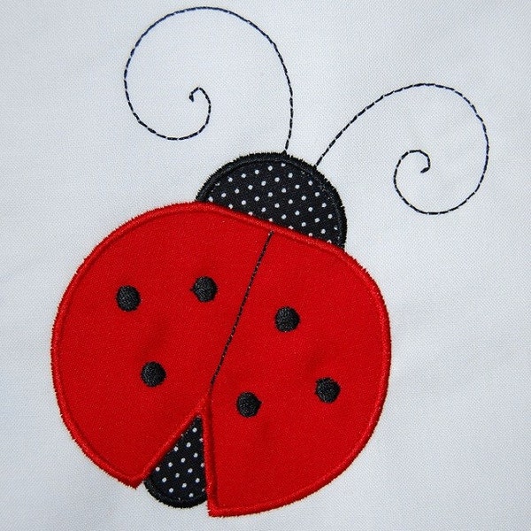 Ladybug Applique - Etsy