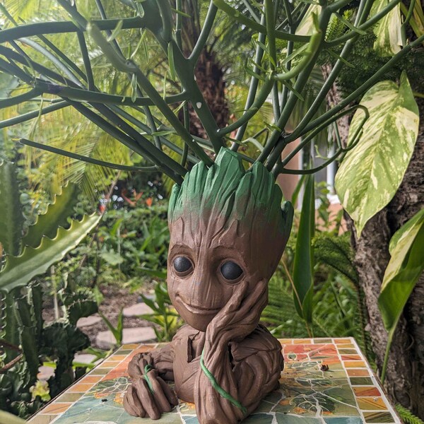 Groot Flower Pot - Etsy