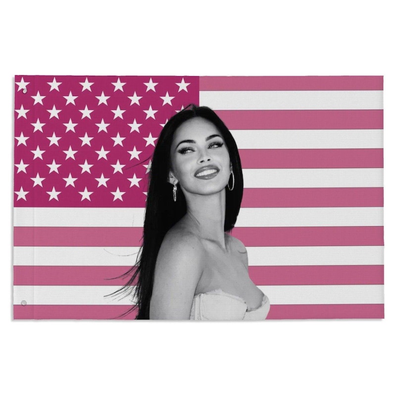 Megan Fox American Flag - Etsy