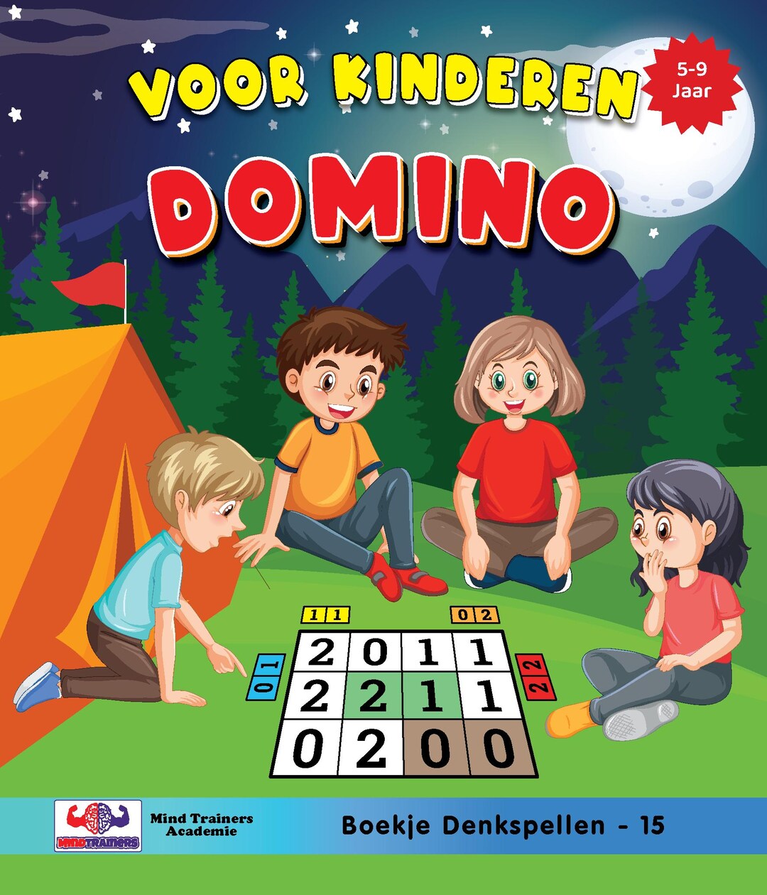 15- Domino Voor Kinderen - Logische Puzzels Afdrukbare Leerspellen ...