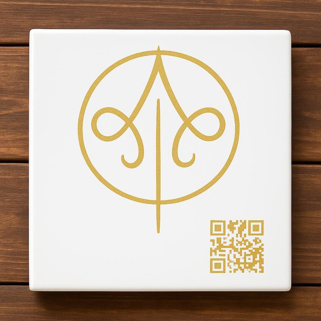 Sigil Tile for Clarity & Command, Porcelain Knight Emblem for Clear ...