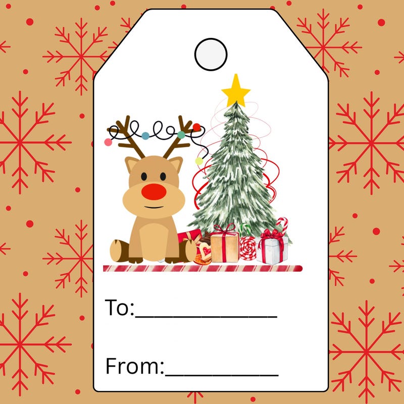 Christmas Tags - Etsy