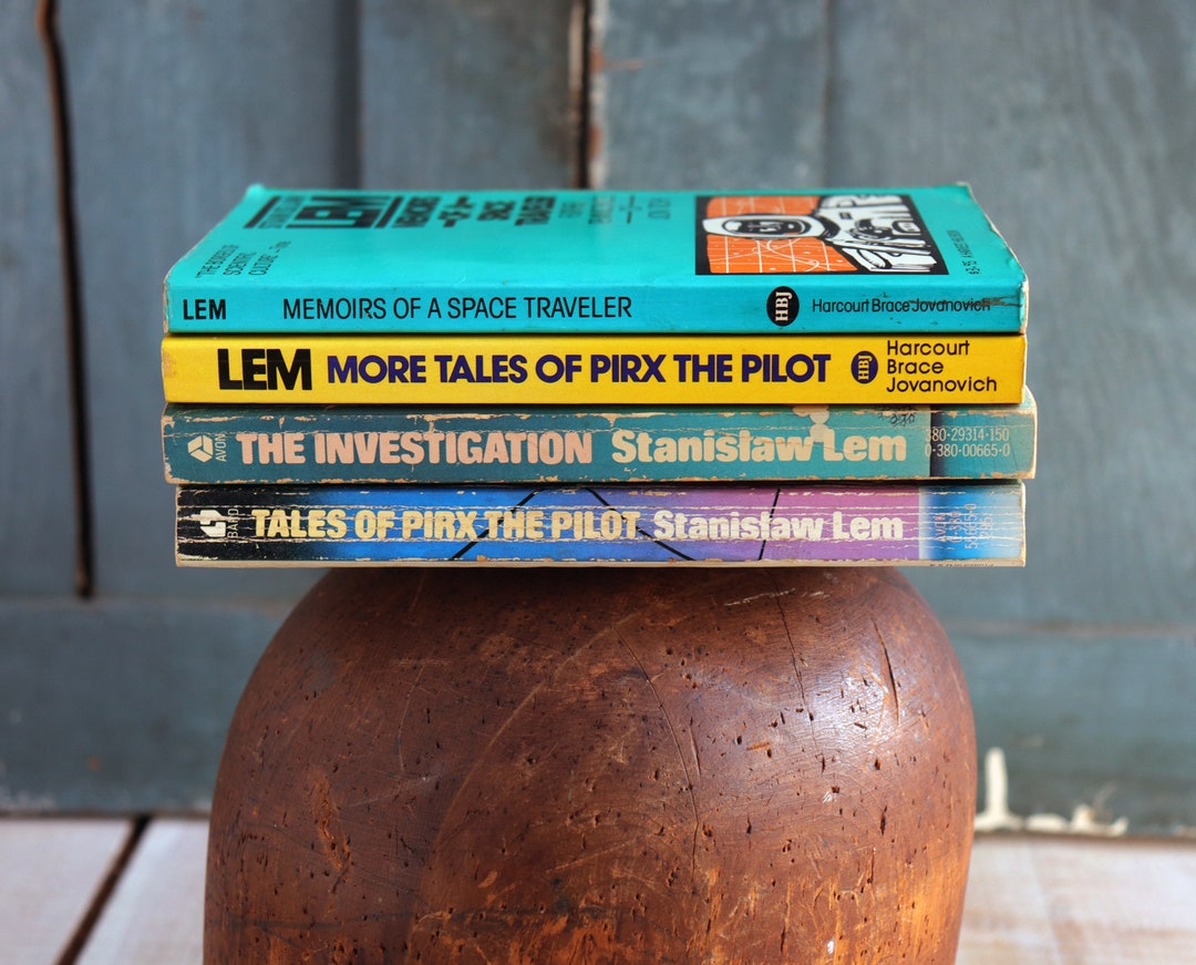 Stanislaw Lem Science Fiction, Lot of 4 Excellent Paperback 1st ...