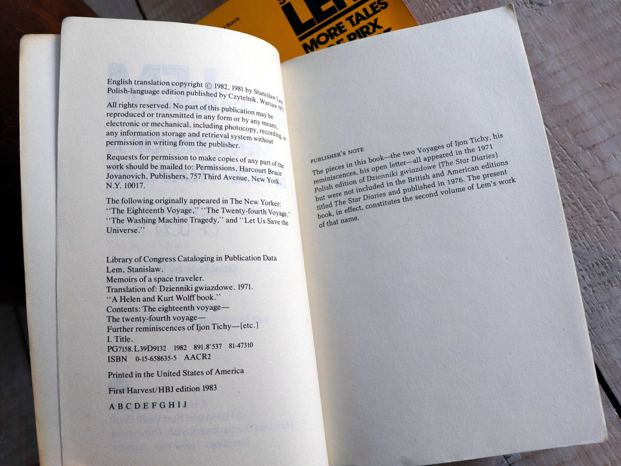 Stanislaw Lem Science Fiction, Lot of 4 Excellent Paperback 1st ...