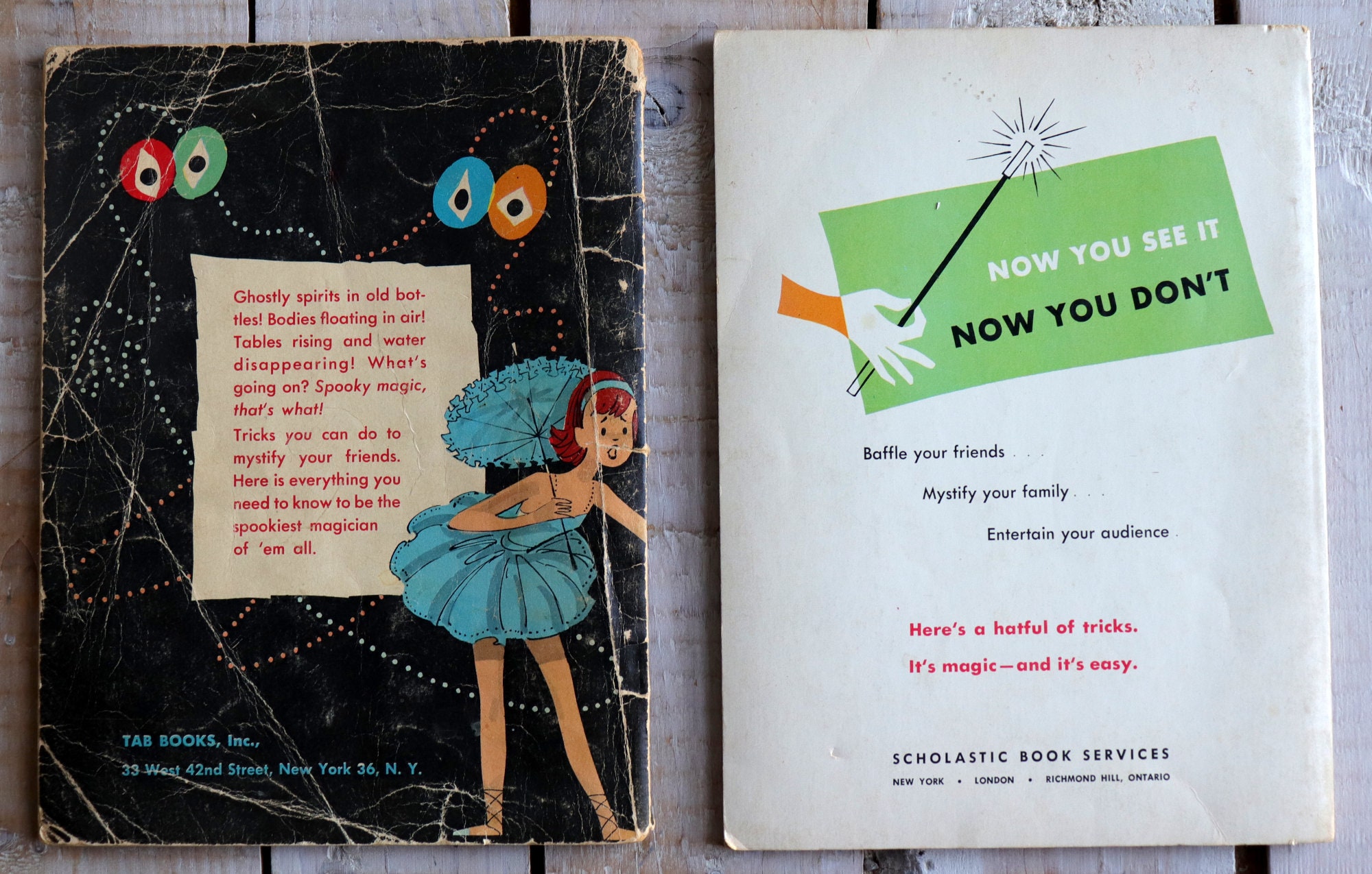 Magic Made Easy Spooky Magic Pair of Vintage Magic Books by - Etsy.de