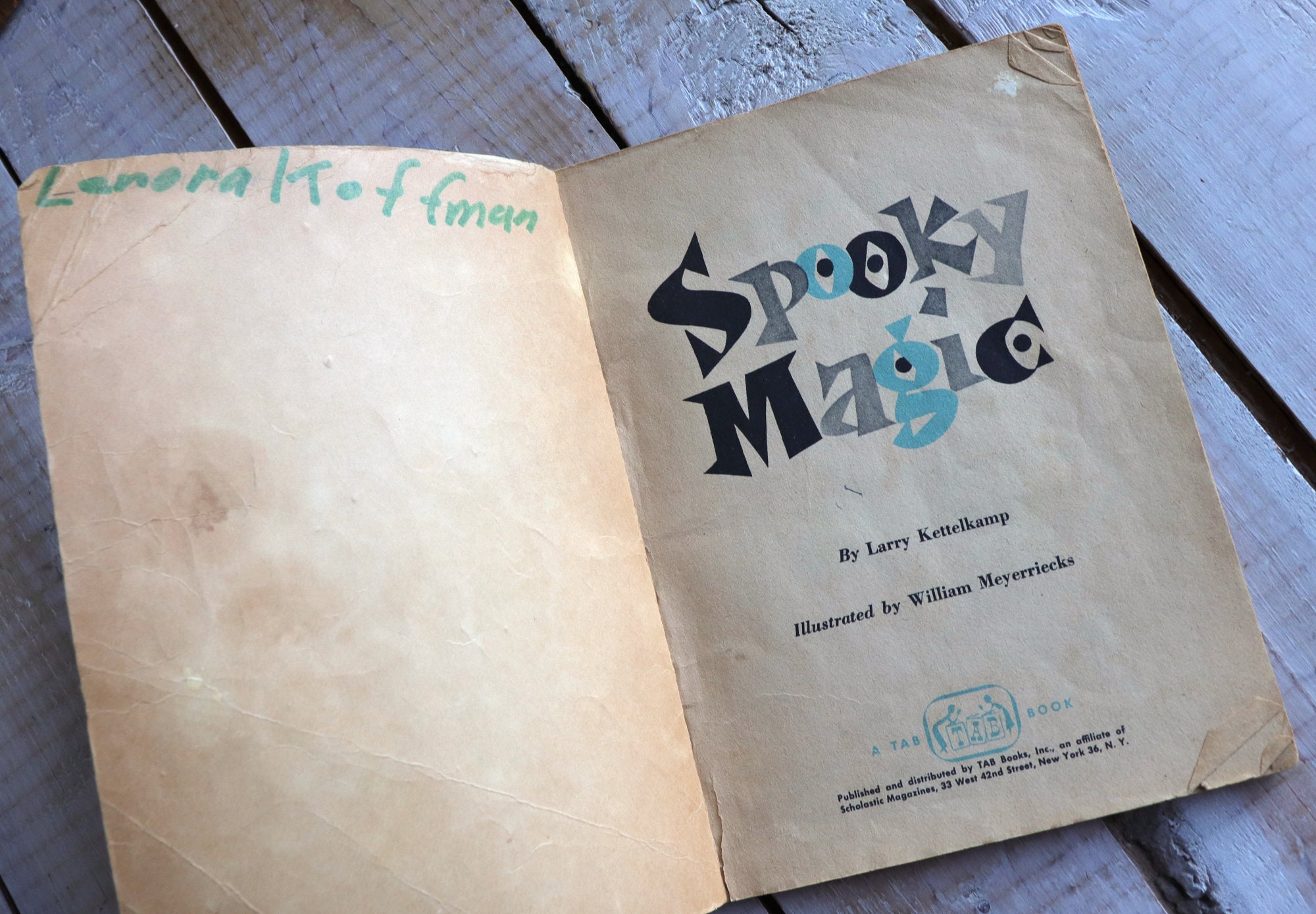 Magic Made Easy Spooky Magic Pair of Vintage Magic Books by | Etsy