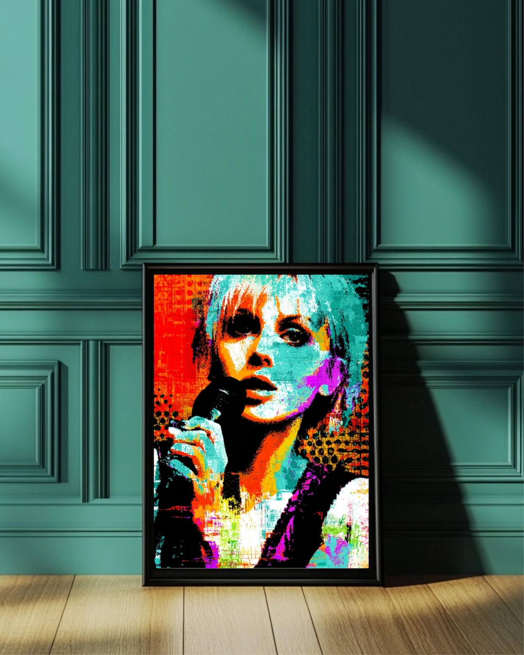 Hayley Williams Pop Art Canvas | Hard Times Abstract Portrait Print ...