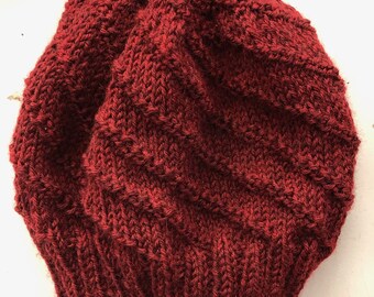 Knit Spiral Hat - Etsy