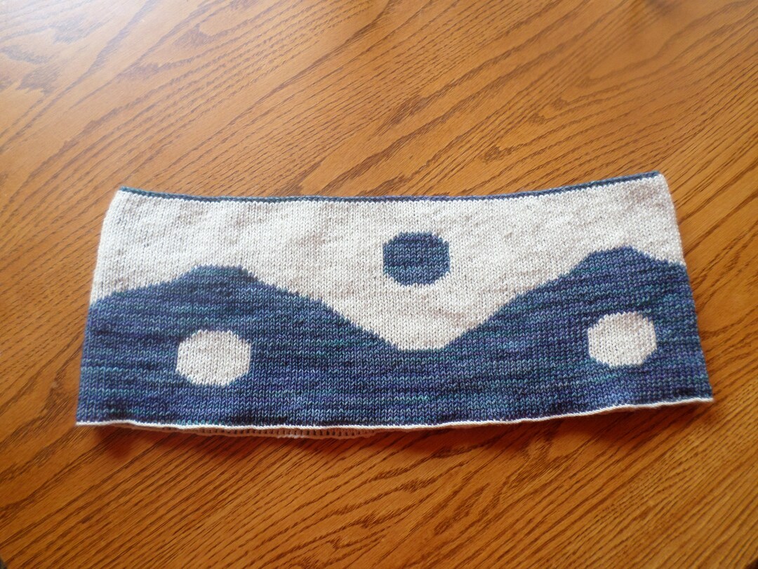 Double Knit Yin Yang Cowl Pattern - Etsy