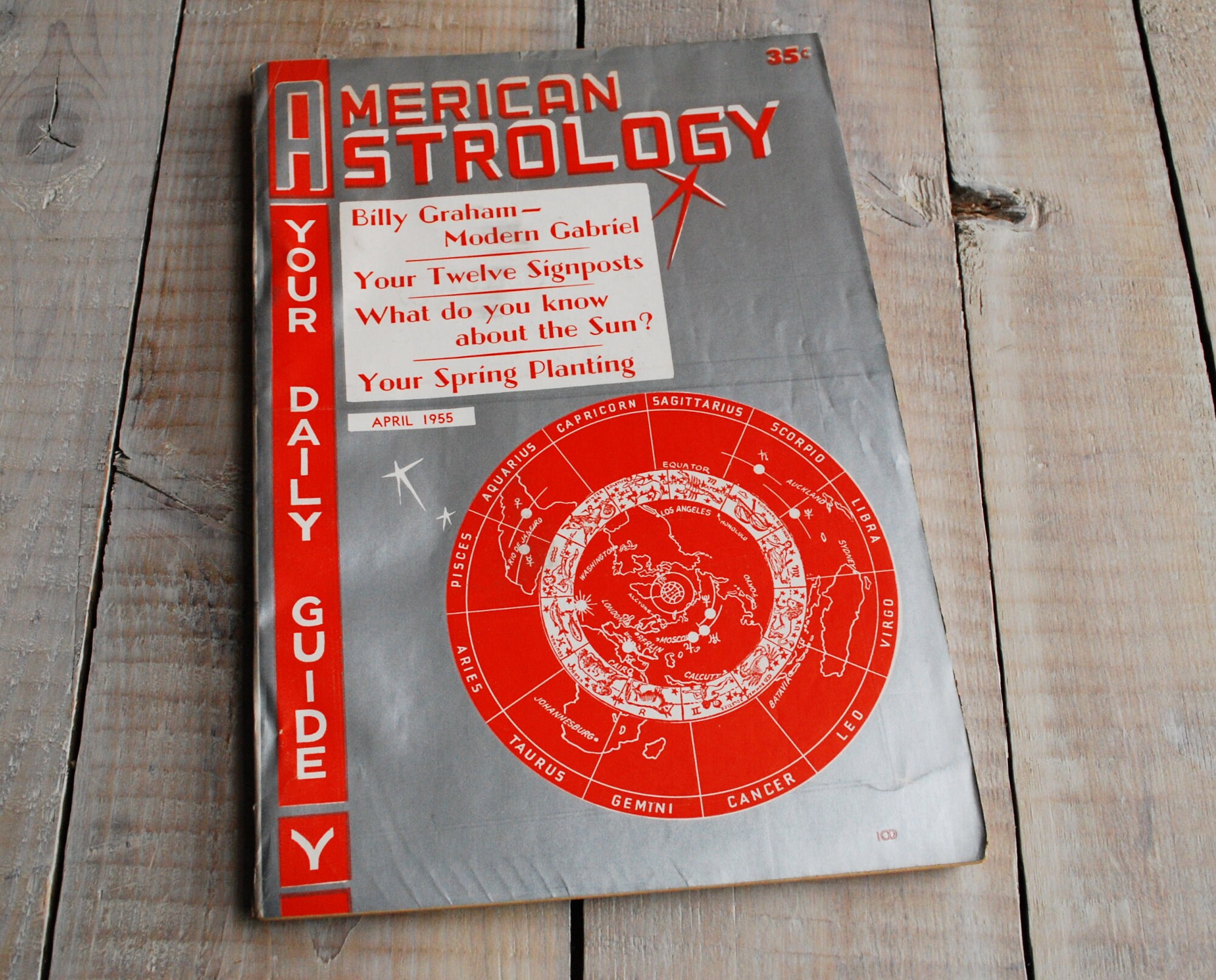 April 1955 Horoscope American Astrology Magazine Aries | Etsy