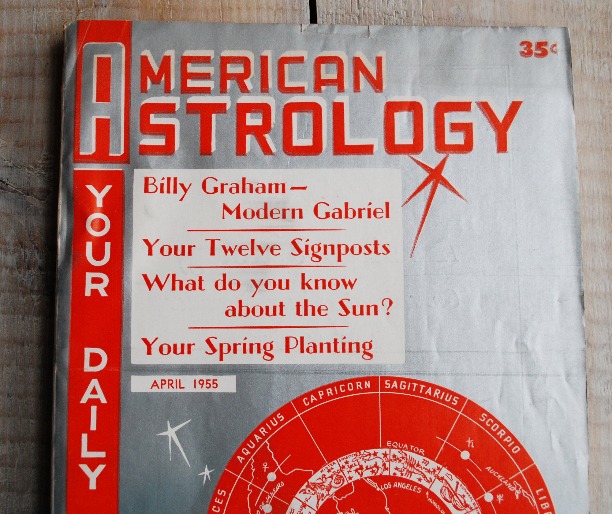 April 1955 Horoscope American Astrology Magazine Aries | Etsy