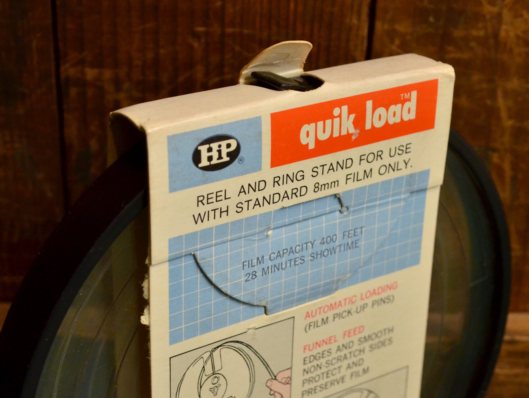 Autoload Standard 8mm Film Reel, With Ring Stand Case, New Old Stock by ...