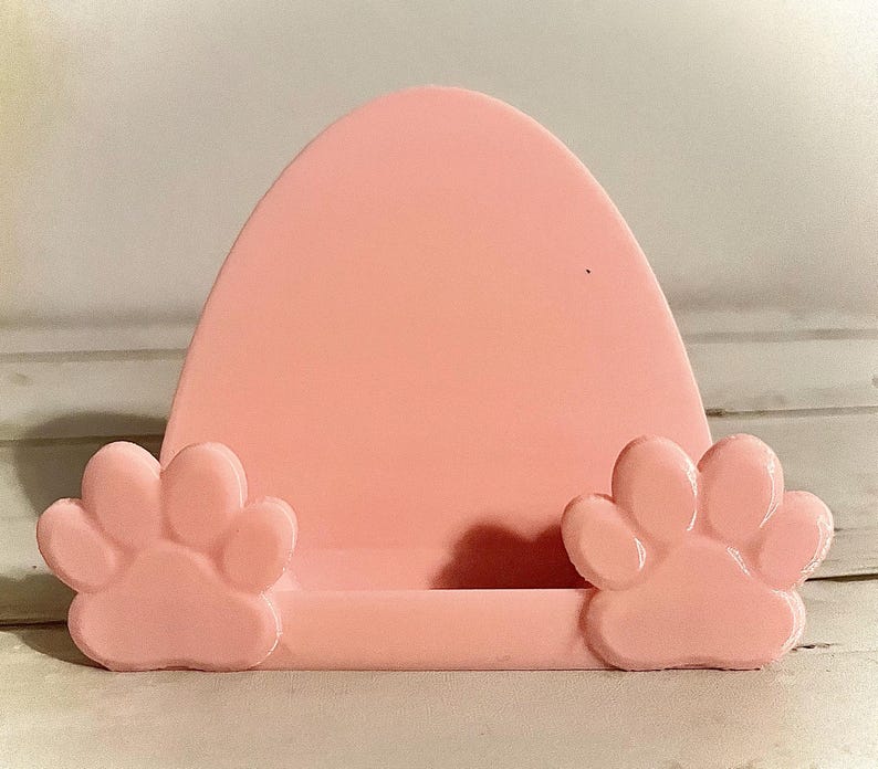 Paw Print Keepsake Holder - Etsy