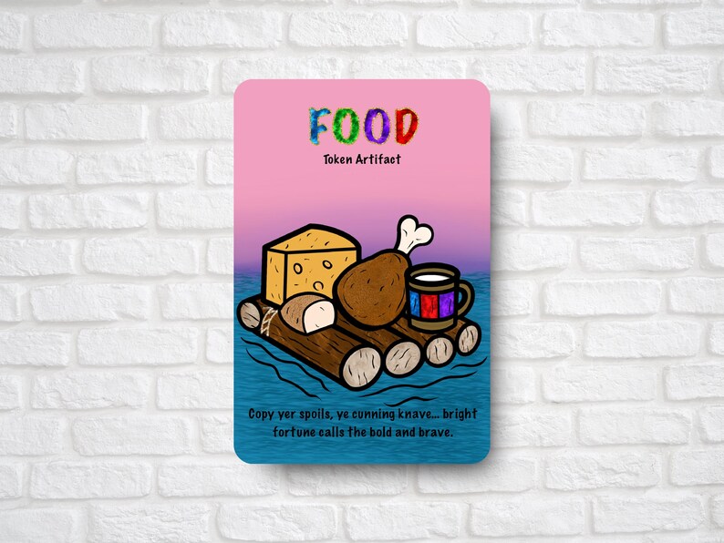 Food Token – Ocean Adventure Series - Etsy