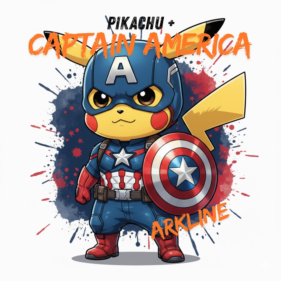 25 Pikachu X Marvel Fusions PNG Bundle – Chibi Superhero Pngs – Instant ...