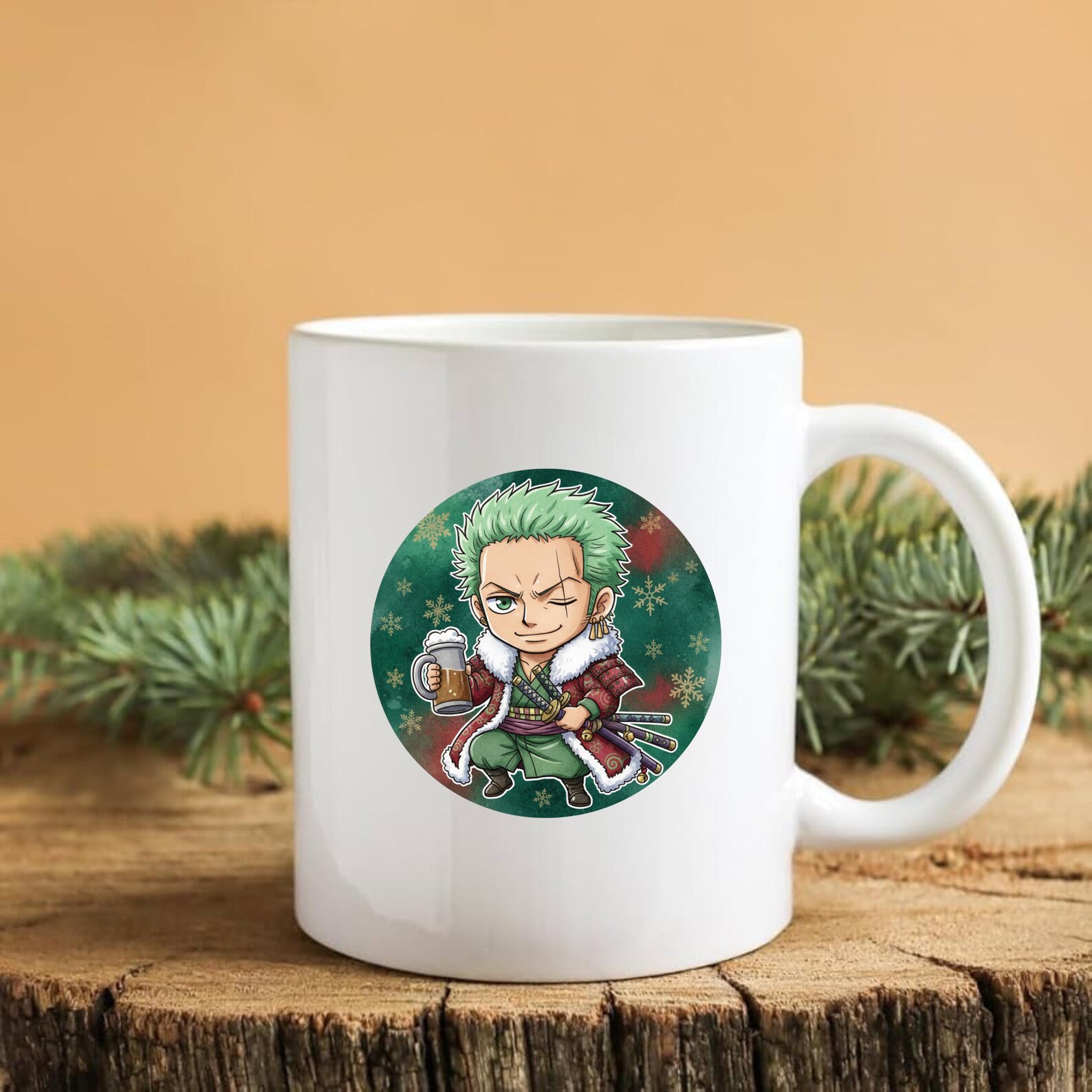 25 One Piece Christmas Special | Watercolor Splash Art | Pngs for POD ...