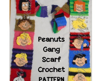 Peanuts Gang Appliques CROCHET PATTERN ONLY - Etsy