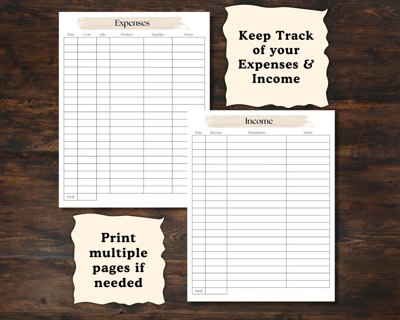 Livestock Records | Animal Health, Breeding and Birth Log | Income and ...