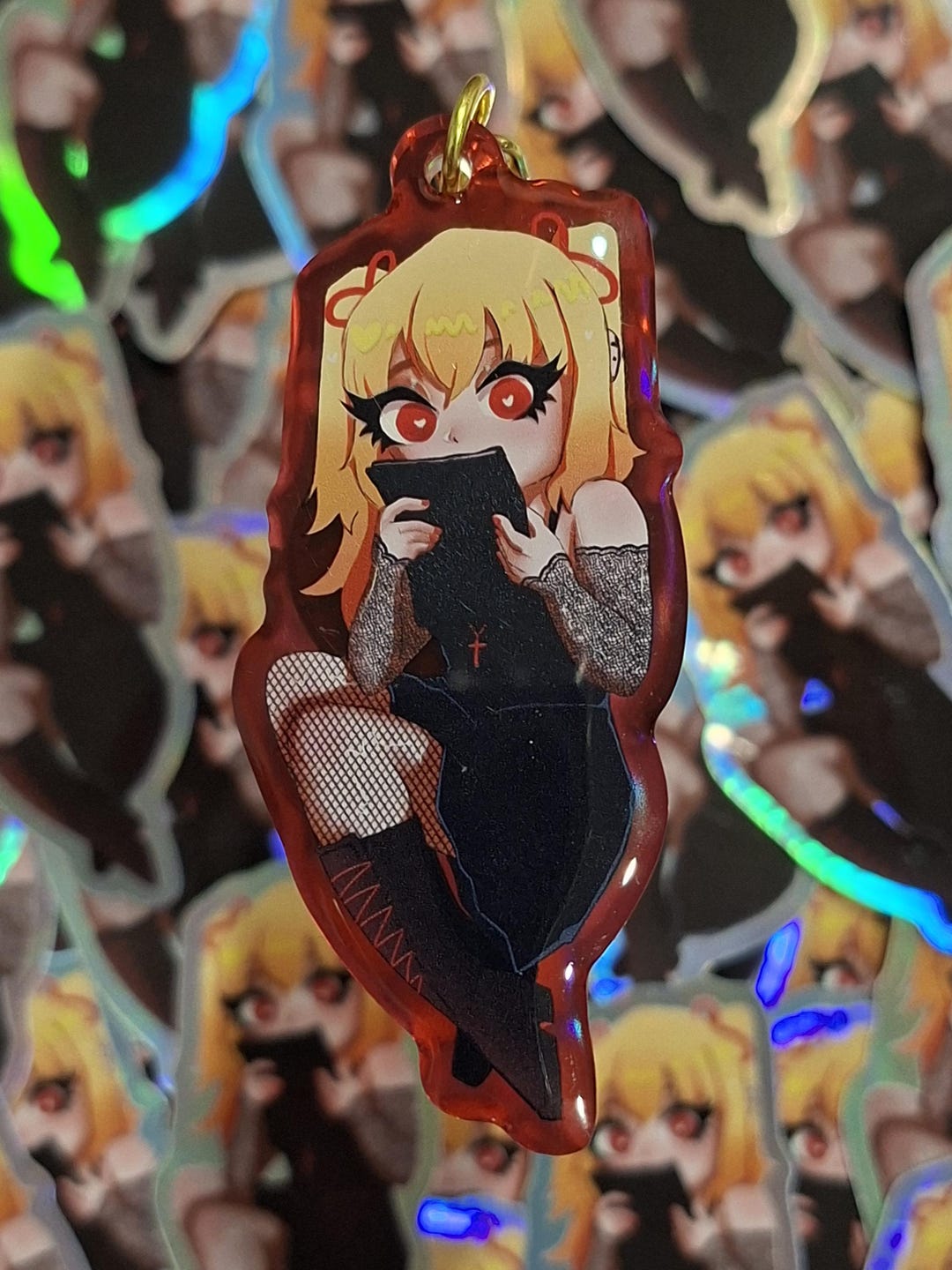 Misa Amane Epoxy Keychain - Death Note - Etsy