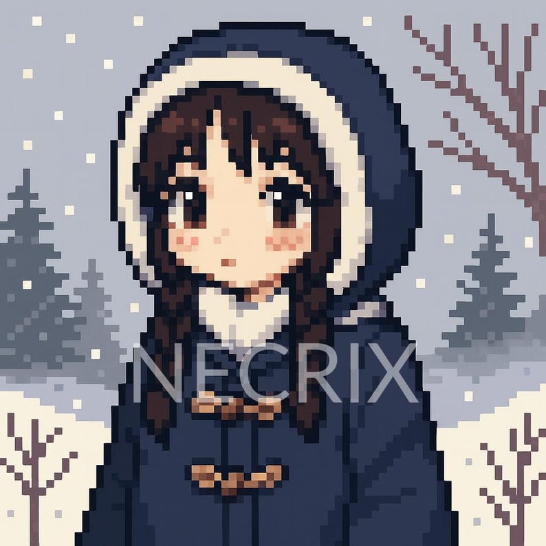 CUSTOM Pixel Art Pfp/portrait | Commission Art | Seasonal - Etsy