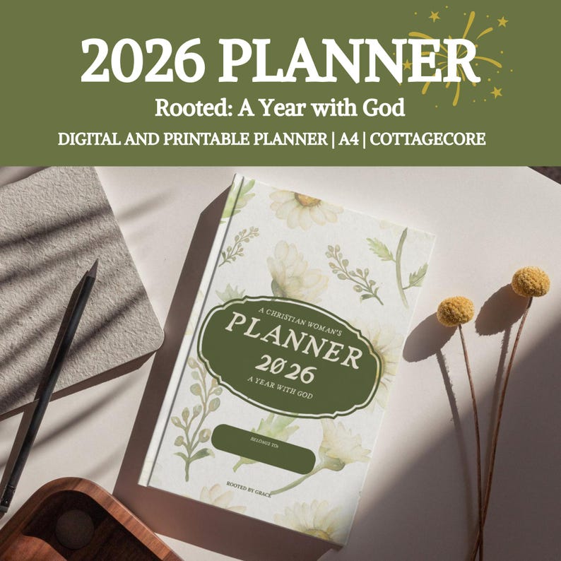 2026 Christian Planner for Women | Faith-based Printable | Daily ...