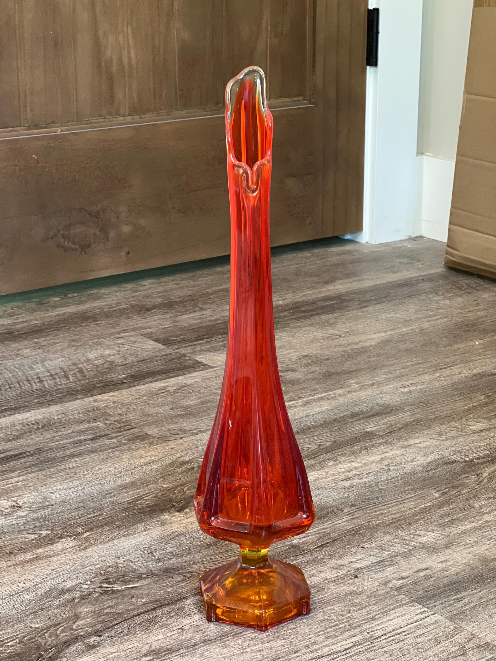 Vintage Viking Epic Column Swung Vase - Etsy