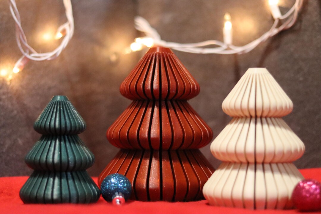 Modern Christmas Tree Decor, Multiple Colors + Sizes Available ...