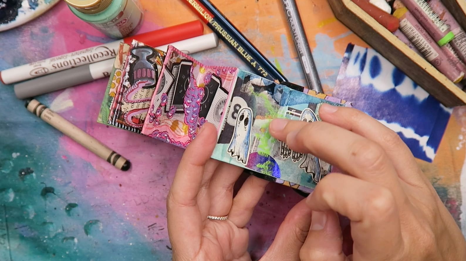 Mini Journals Online Art Journal Class - Etsy