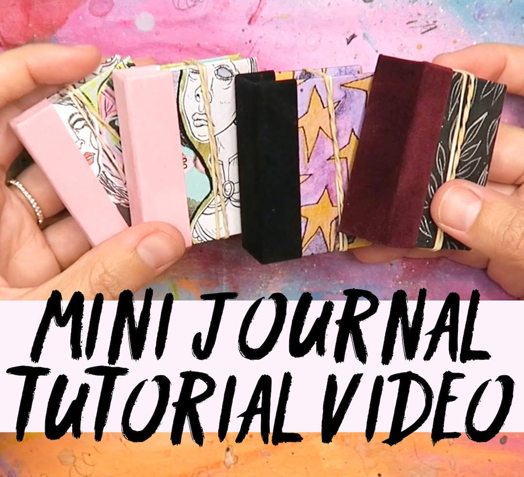 Mini Journal Kit Assembly Tutorial - Etsy
