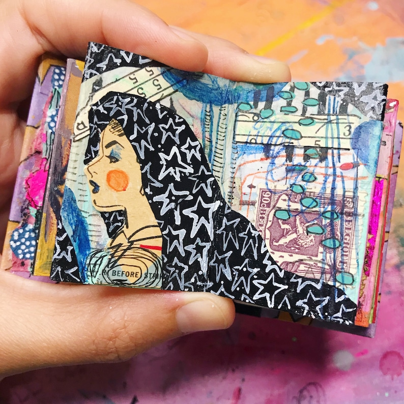 Mini Journals Online Art Journal Class - Etsy
