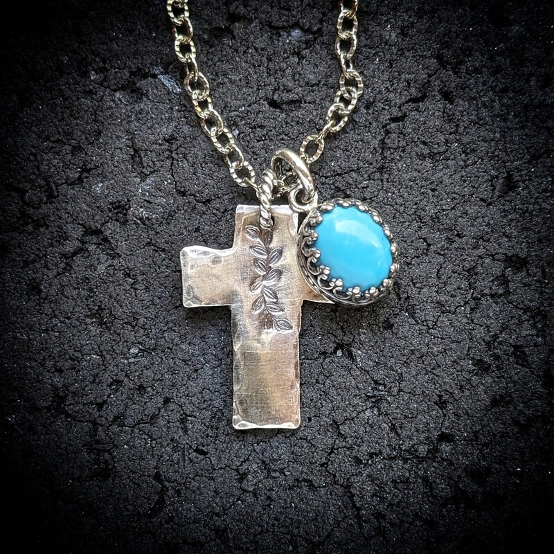 Turquoise Cross - Etsy
