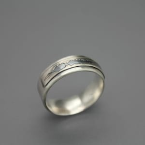 Sound Wave Ring, Sound Wave Jewelry, Soundwave Jewelry, Ring for Him ...