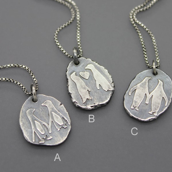 Penguin Necklace - Etsy