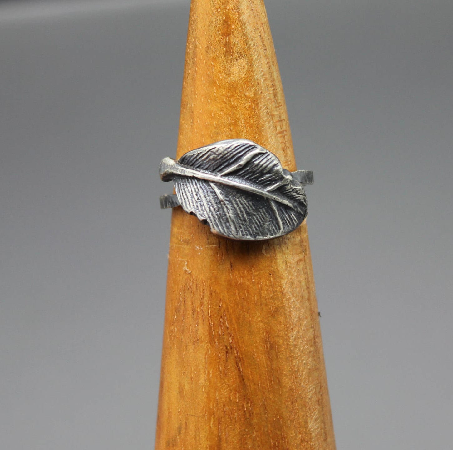 Leaf Ring Leaf Jewelry Silver Leaf Silver Leaf Ring Nature | Etsy