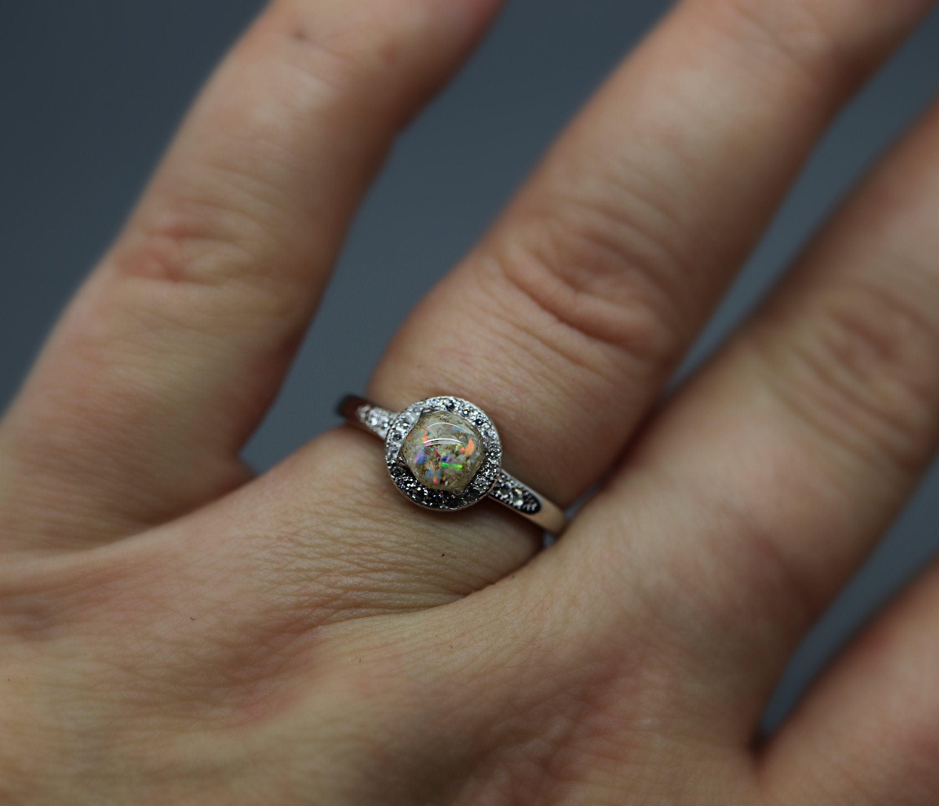 Cremation Ring Band, Cremation Rings for Women, Cremation Jewelry Ashes ...