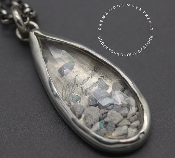 Cremation jewelry necklaces for ashes store