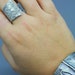 Wrap Ring Reticulated Silver Statement Ring Reticulation - Etsy