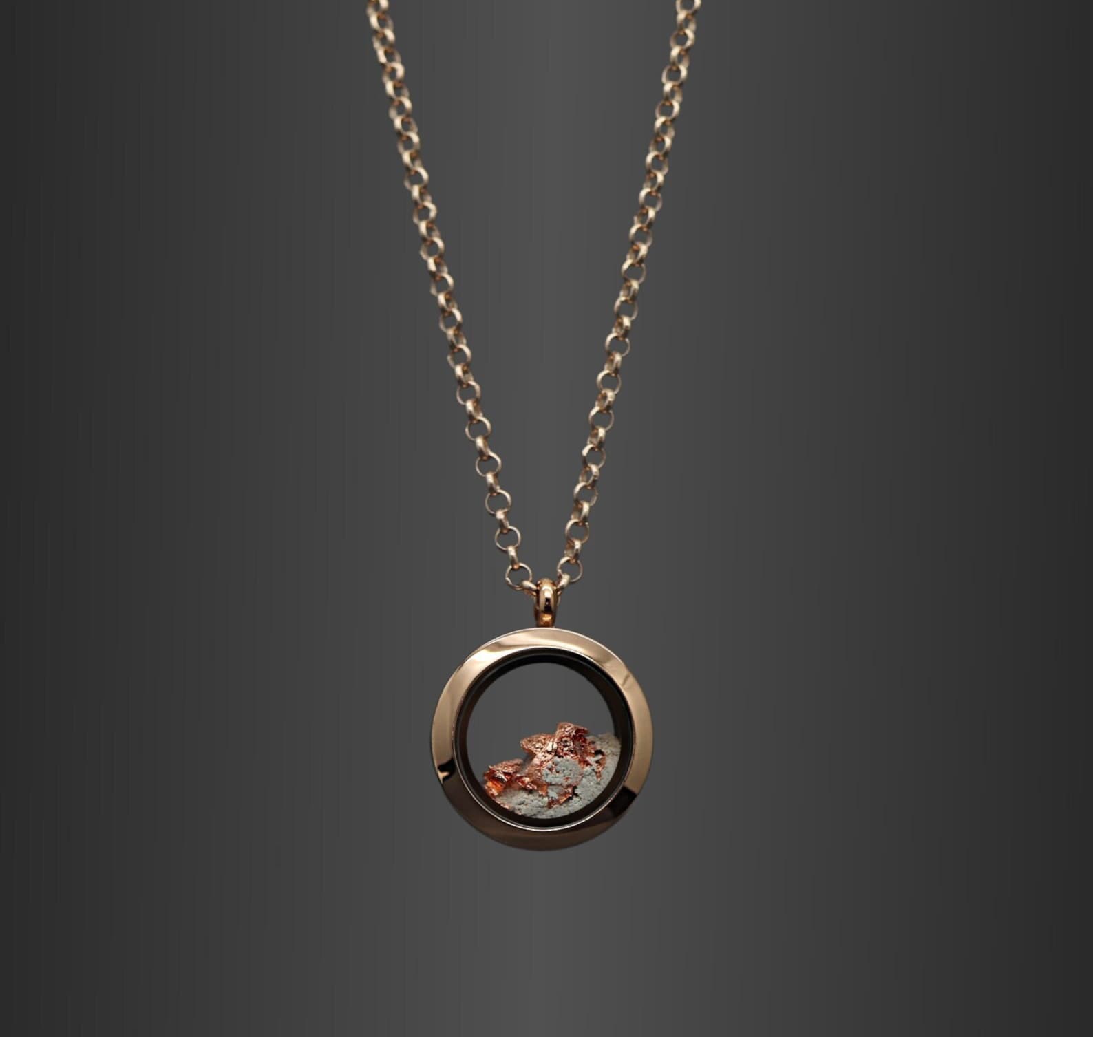 Urn Necklace for Human Ashes Rose Gold Cremation Jewelry | Etsy