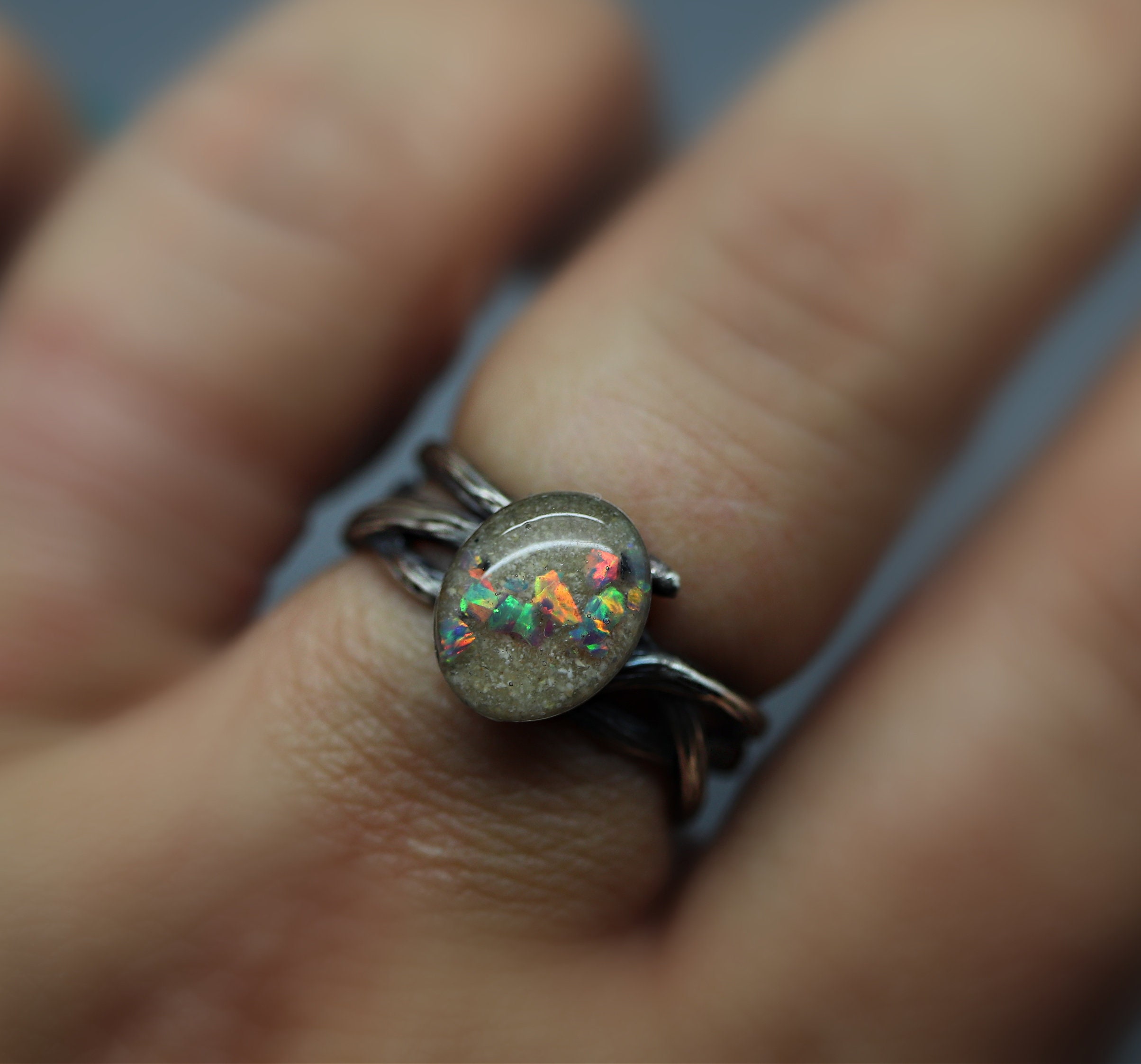 Cremation Ring Band Cremation Rings for Women Cremation | Etsy