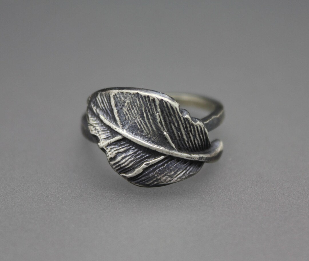 Leaf Ring, Leaf Jewelry, Silver Leaf, Silver Leaf Ring, Nature Jewelry ...
