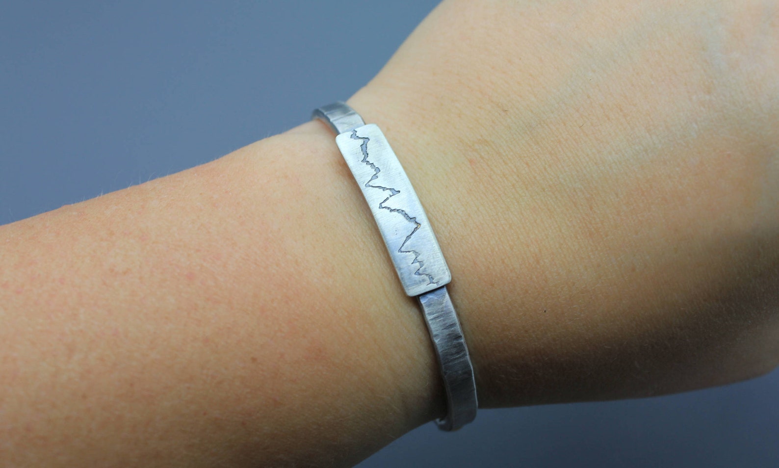 EKG Bracelet Ekg Jewelry Heartbeat Bracelet Heartbeat | Etsy