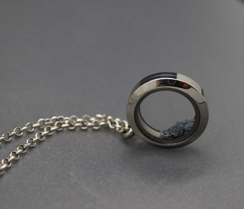 Cremation Locket for Ashes Human Ash Keepsake Cremation - Etsy