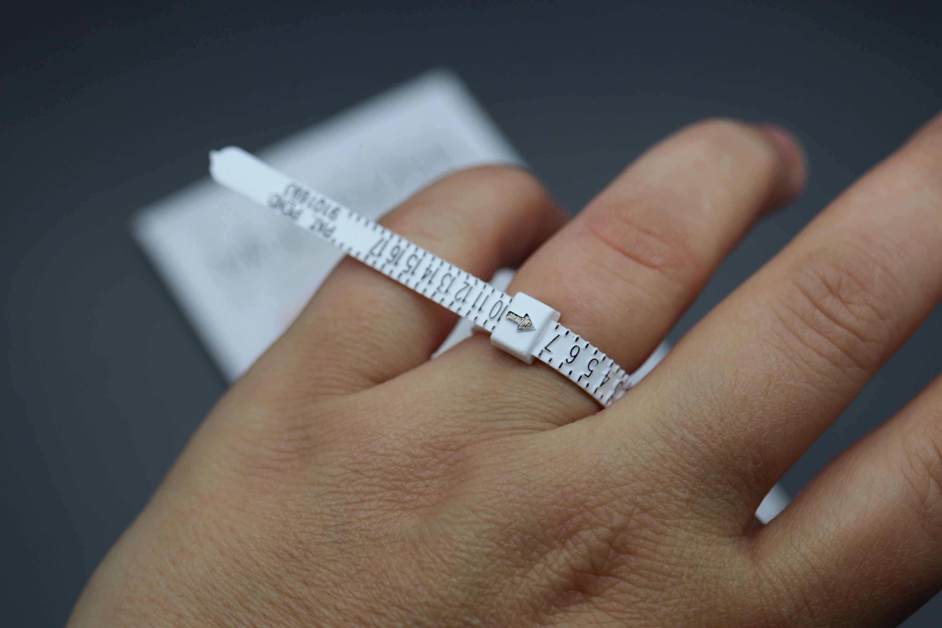 Reusable Ring Sizer US, Ring Sizer Tool, My Ring Order, Ring Gauge ...