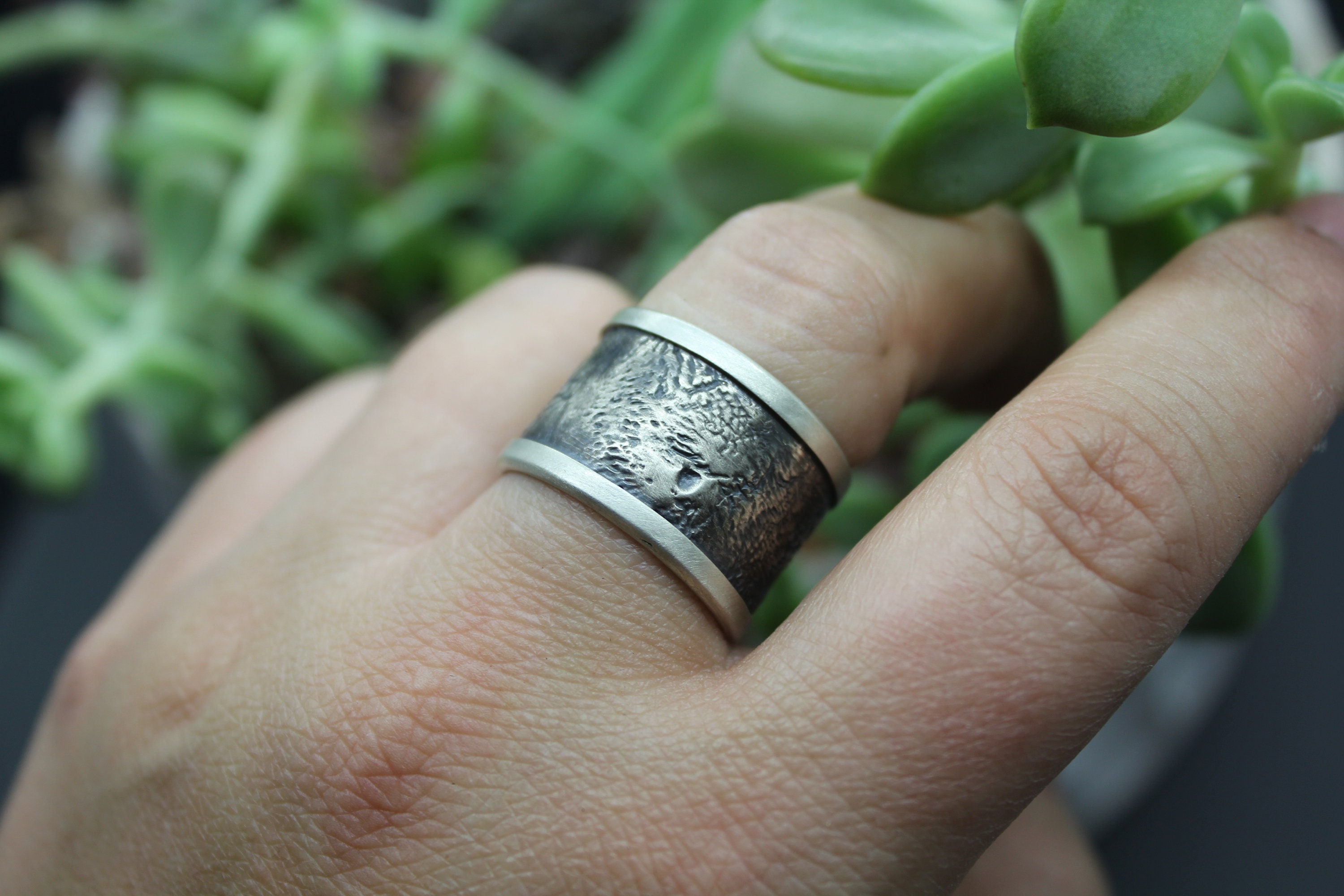 Pet Memorial Ring Custom Pet Ring Paw Print Ring Sterling | Etsy